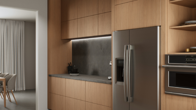 Accommodating Oversized Refrigerators with Custom Cabinetry